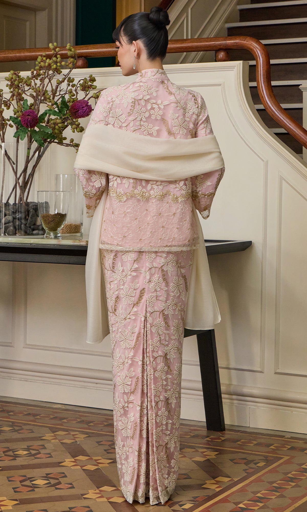 Merida Kurung in Sweet Pink