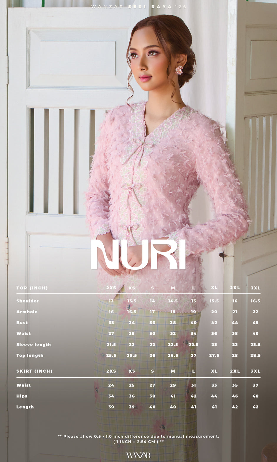 WANZAR - Elegant Fashion | Bridal, Raya & Office Wear